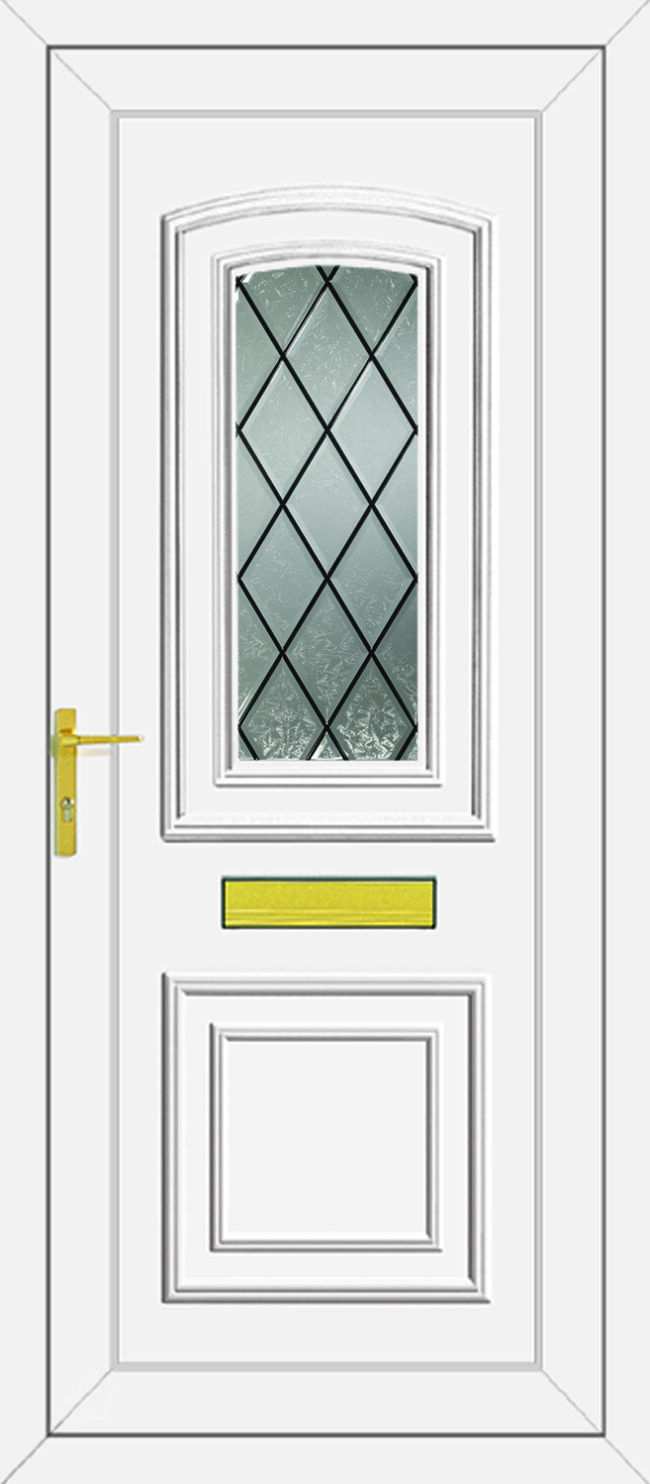 Chatsworth One Bullion Glass UPVC Door | Double Glazing | UPVC Doors ...